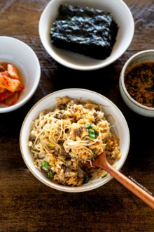 Kongnamul Bap (Soybean Sprout Rice) - My Korean Kitchen