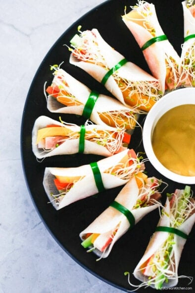 Korean Pickled Radish Wraps (Mussammari) - My Korean Kitchen