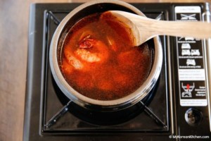 Sundubu Jjigae (Korean Spicy Soft Tofu Stew) - My Korean Kitchen