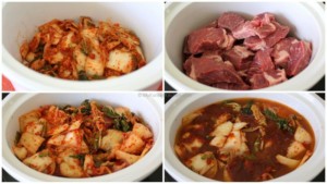 Slow Cooker Kimchi Stew with Beef - My Korean Kitchen