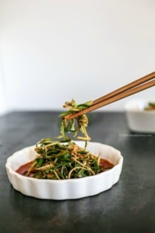 Korean Spicy Green Onion Salad - My Korean Kitchen