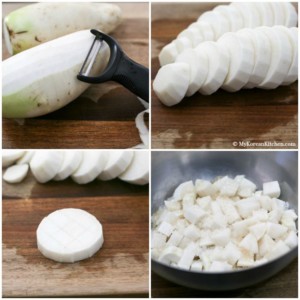Korean Radish Kimchi (Kkakdugi) - My Korean Kitchen