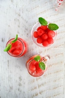 Korean Watermelon Punch (Subak Hwachae) – Easy Summer Drink - My Korean ...