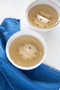 Baesuk (Korean Pear Dessert, Two Ways) - My Korean Kitchen