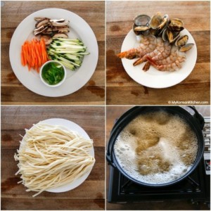 Kalguksu (Korean Knife Cut Noodle Soup) - My Korean Kitchen