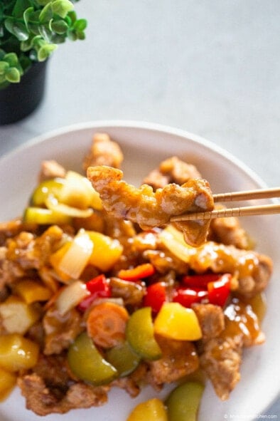 Tangsuyuk (Korean Sweet and Sour Pork) - My Korean Kitchen