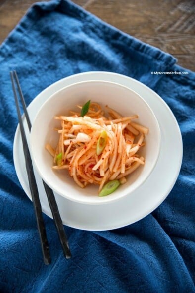 Daikon Radish Salad - My Korean Kitchen