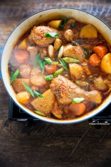 Spicy Korean Chicken Stew (Dak Dori Tang) - My Korean Kitchen