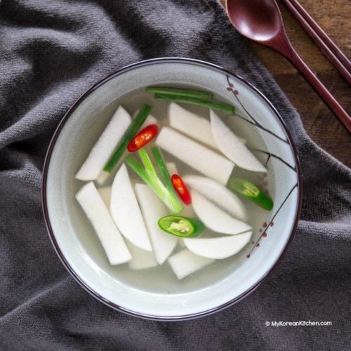 Easy Dongchimi (Radish Water Kimchi) - My Korean Kitchen