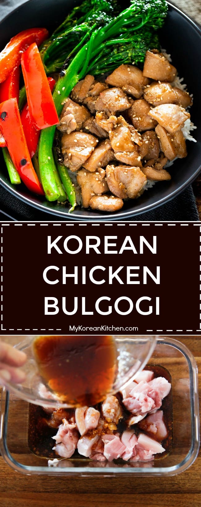 Chicken Bulgogi (Korean BBQ Chicken) - My Korean Kitchen