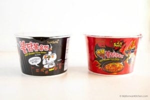 Nuclear Fire Noodle Fries - My Korean Kitchen