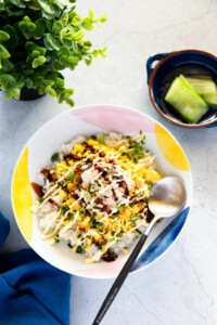 Tuna Mayo Rice Bowl - My Korean Kitchen