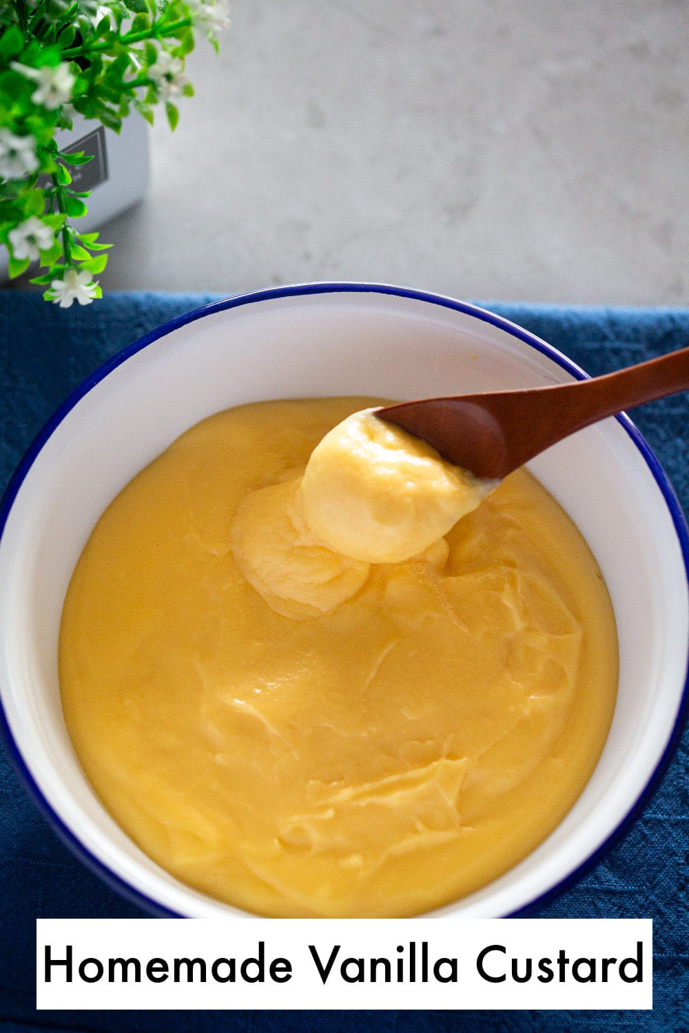 Vanilla Custard Recipe - My Korean Kitchen