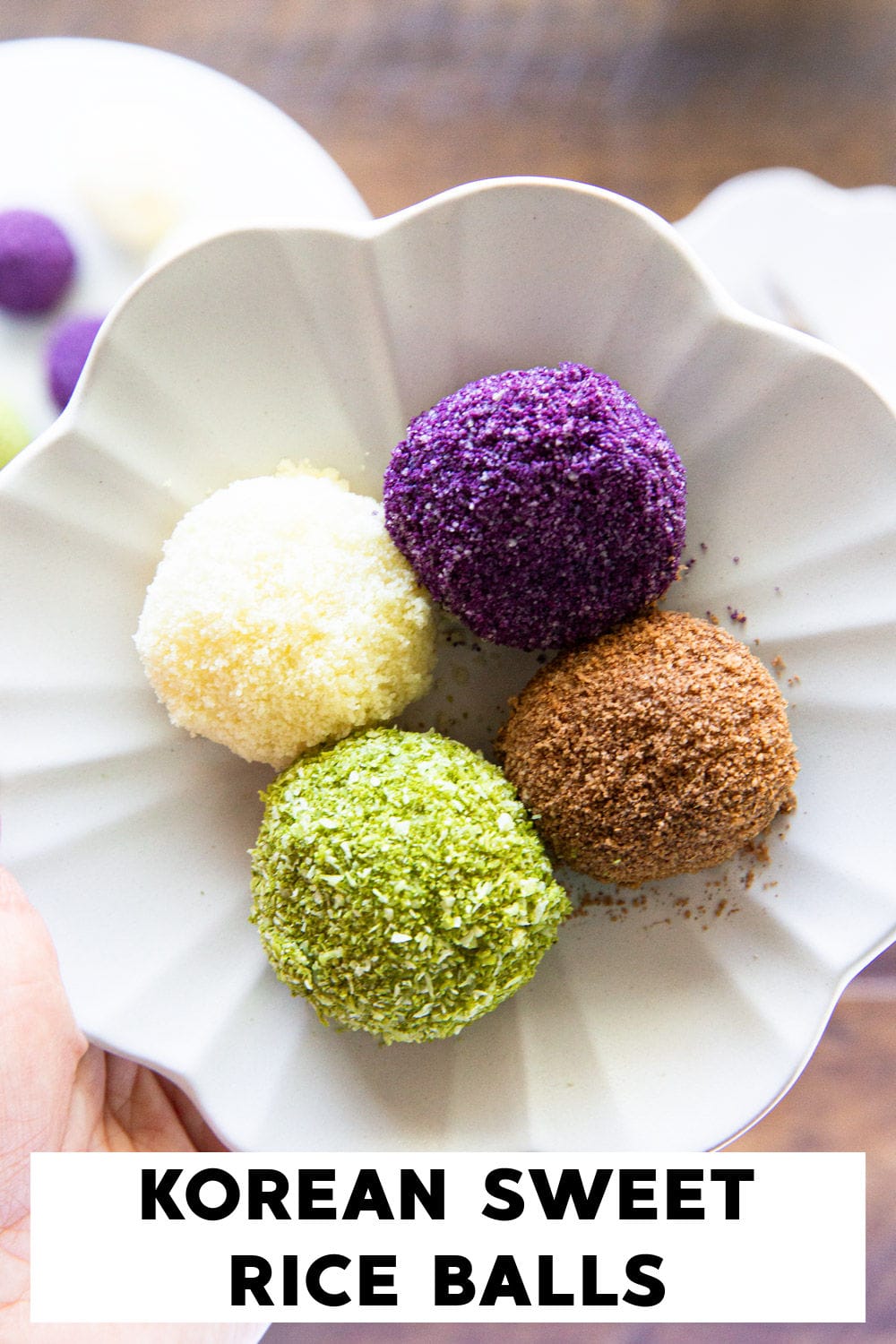 Gyeongdan (Korean Sweet Rice Balls) - My Korean Kitchen
