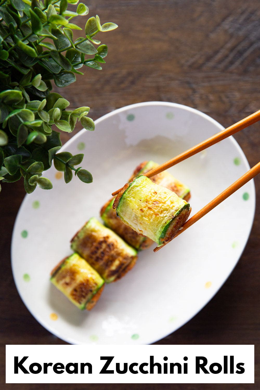 Korean Zucchini Rolls (Hobak Mari) - My Korean Kitchen